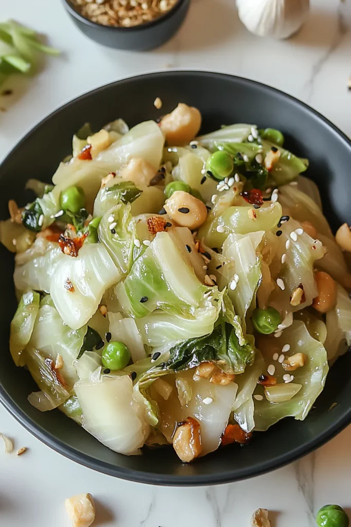 Asian Cabbage Stir Fry – Tidy Recipes
