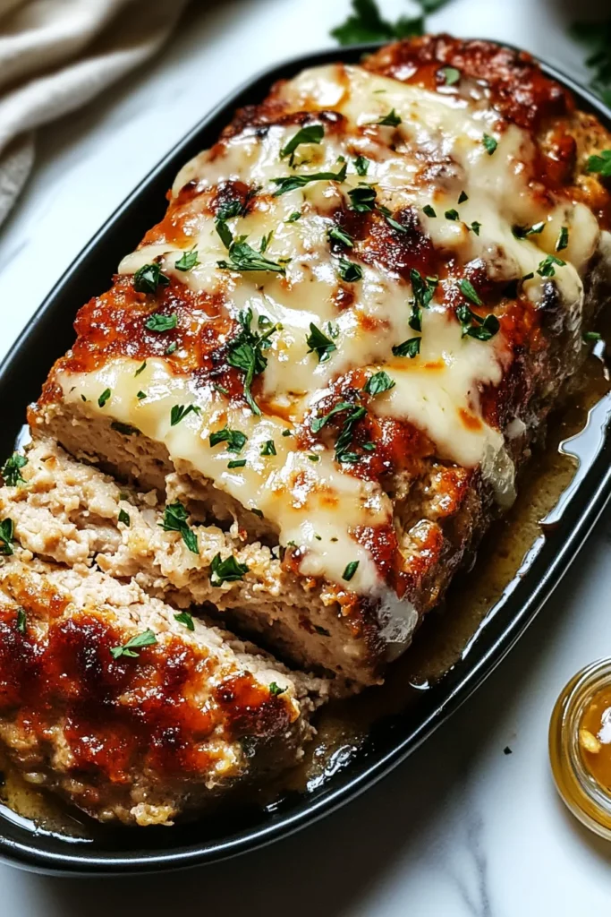 Melt-in-Your-Mouth Garlic Parmesan Chicken Meatloaf – Tidy Recipes