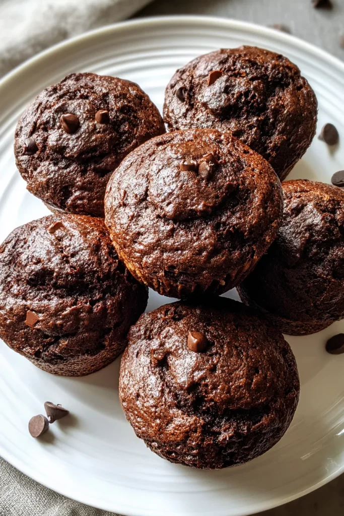 Sour Cream Double Chocolate Muffins – Tidy Recipes