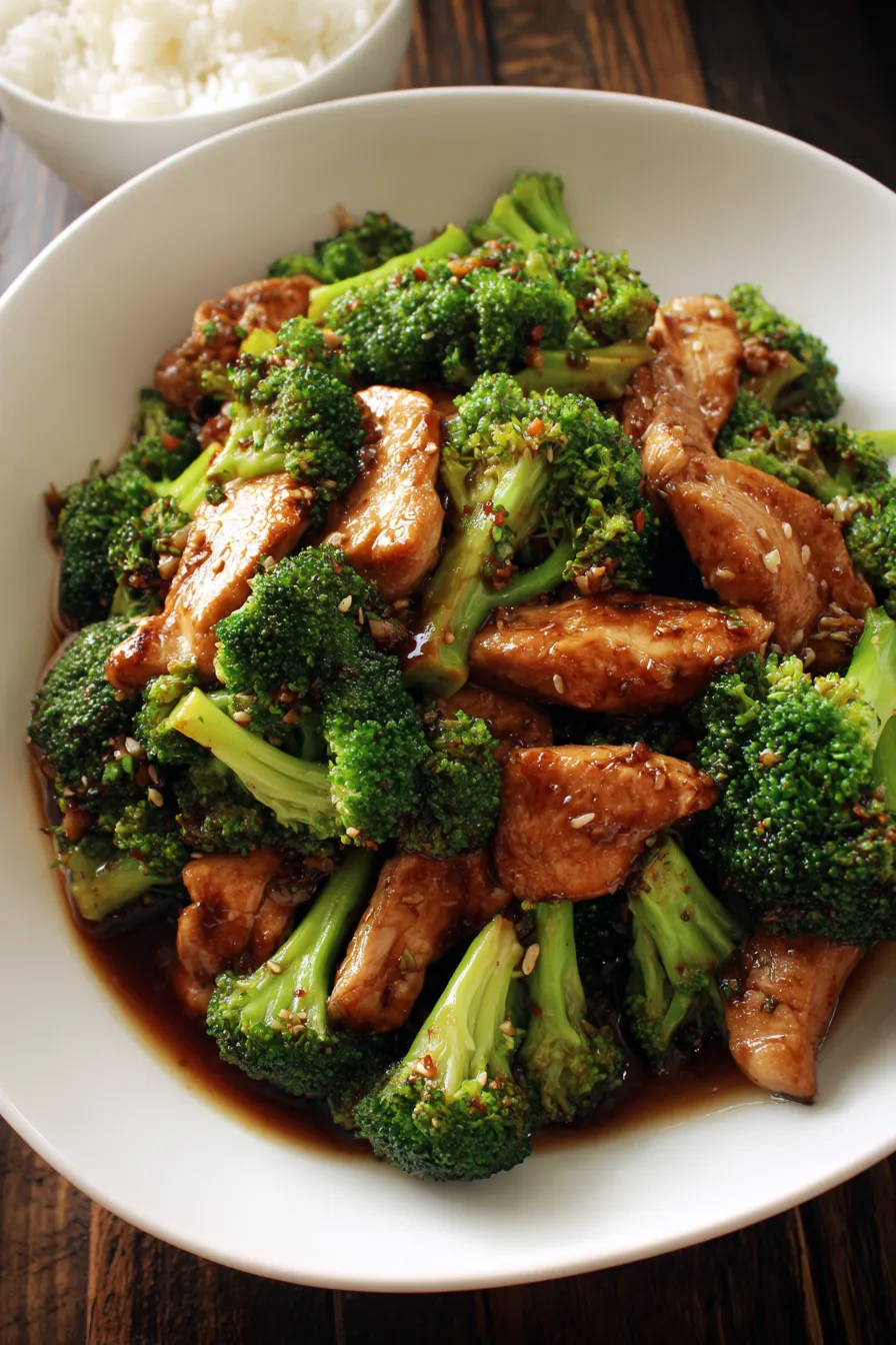 Chinese Chicken and Broccoli – Tidy Recipes