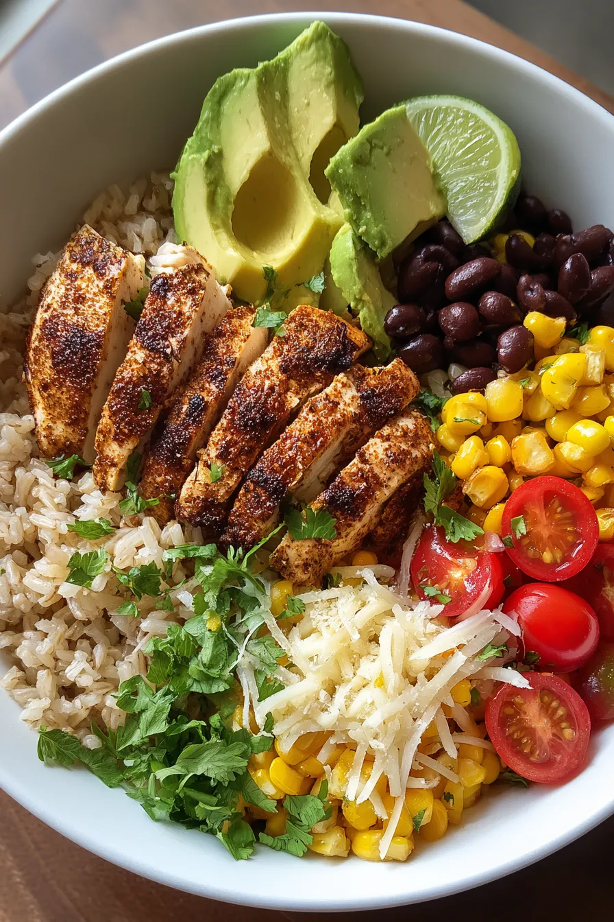 Chicken Power Bowls – Tidy Recipes
