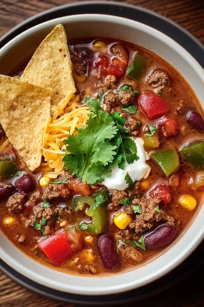 Hearty Spicy Western Cowboy Soup – Tidy Recipes