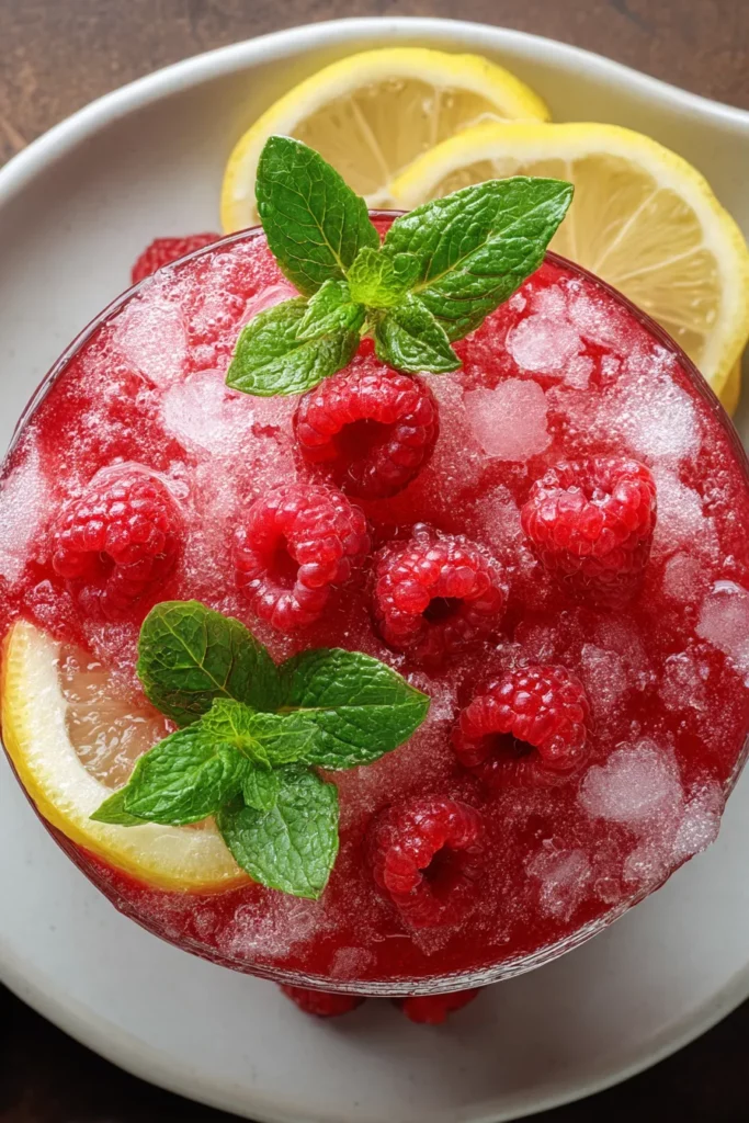 Frozen Raspberry Lemonade – Tidy Recipes