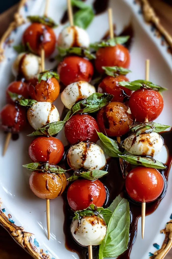 Mini Caprese Bites – Tidy Recipes