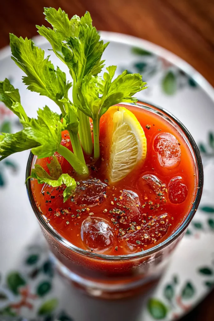 Spicy Classic Bloody Mary Cocktail with Tangy Celery Garnish – Tidy Recipes