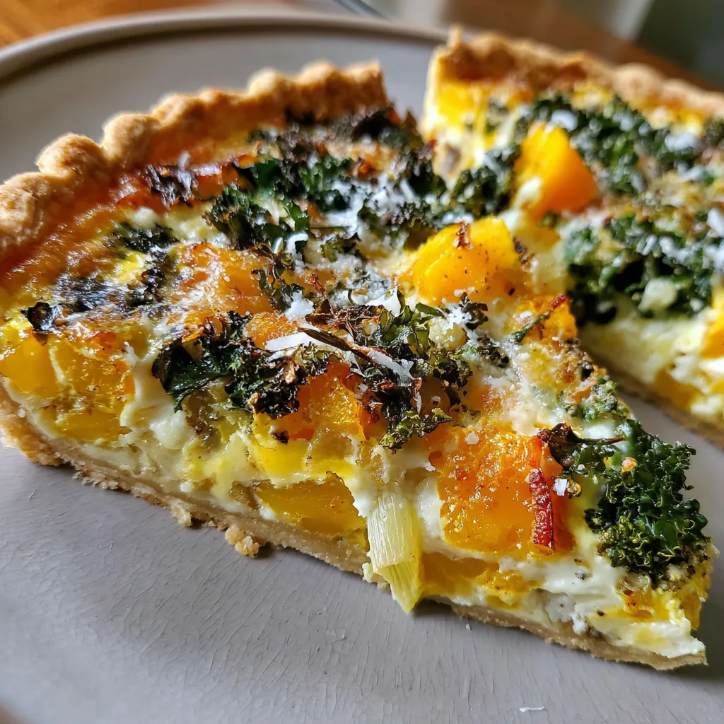Winter Vegetable Quiche – Tidy Recipes