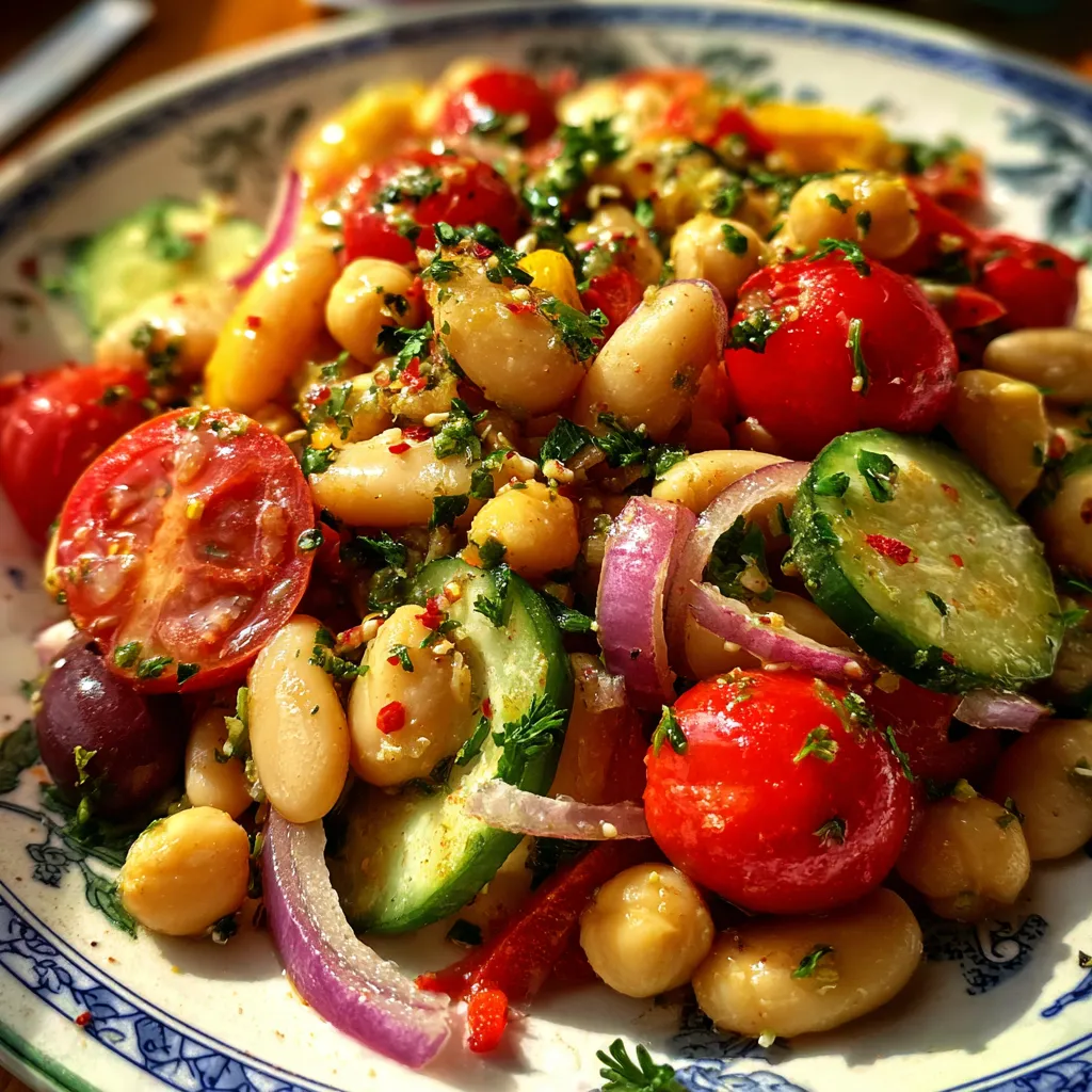 Italian Grinder Bean Salad – Tidy Recipes