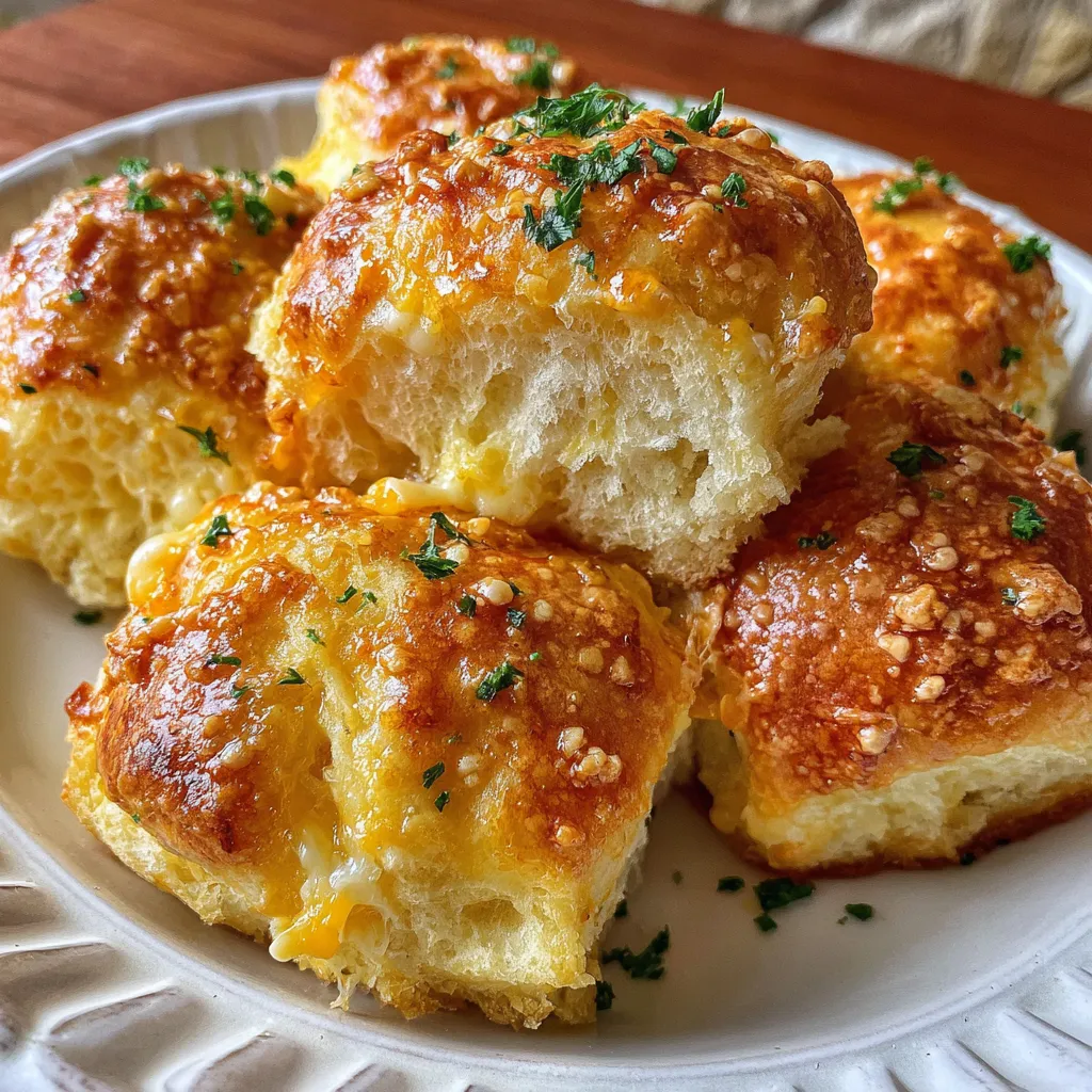 Cheesy garlic rolls – Tidy Recipes