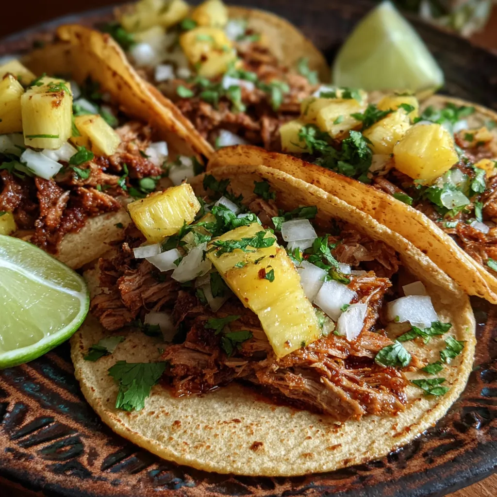 Al Pastor Tacos – Tidy Recipes