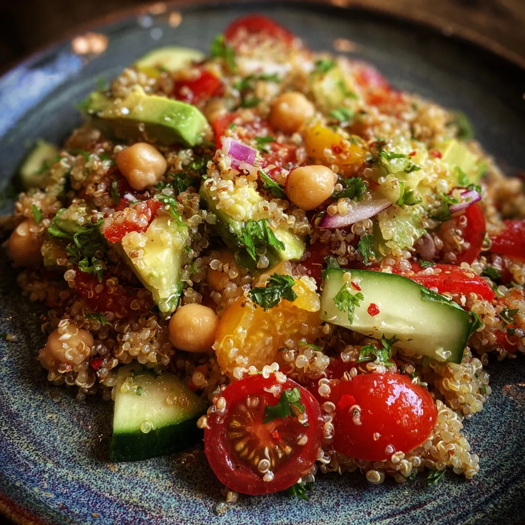 Powerhouse Quinoa Salad – Tidy Recipes