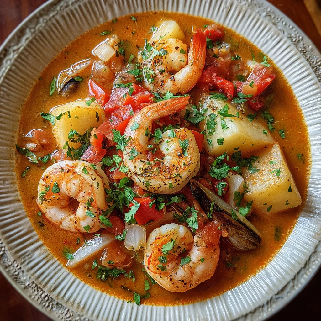 Creamy Seafood and Shrimp Chili – Tidy Recipes