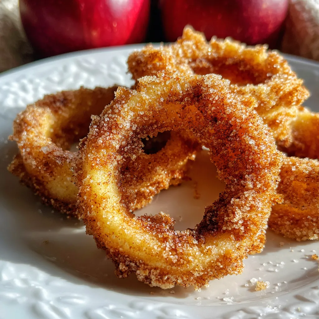 Air Fryer Cinnamon Apple Rings – Tidy Recipes
