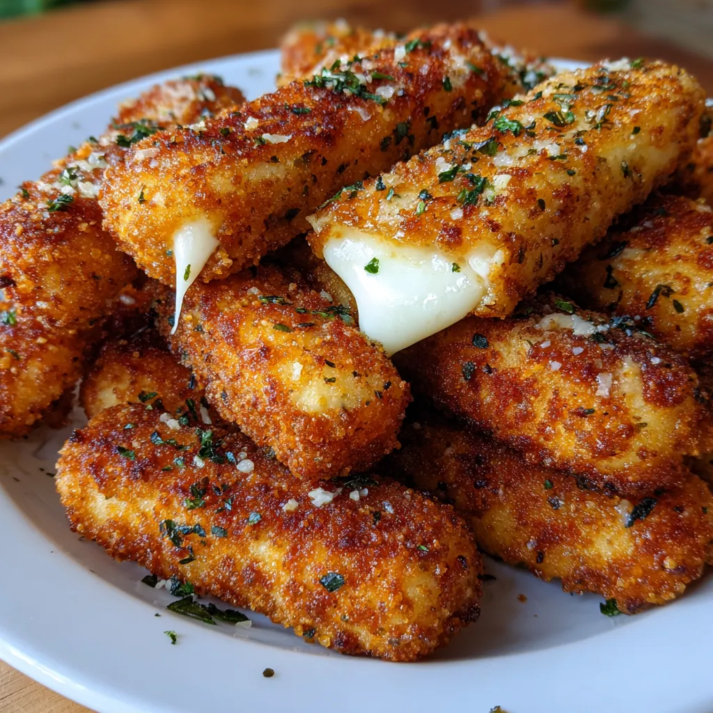 Hot Mozzarella Sticks – Tidy Recipes